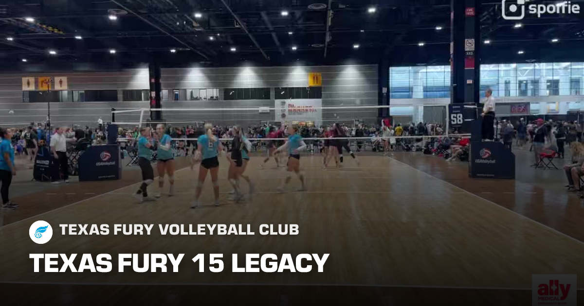 Texas Fury 15 Legacy (Texas Fury Volleyball Club) | Sporfie