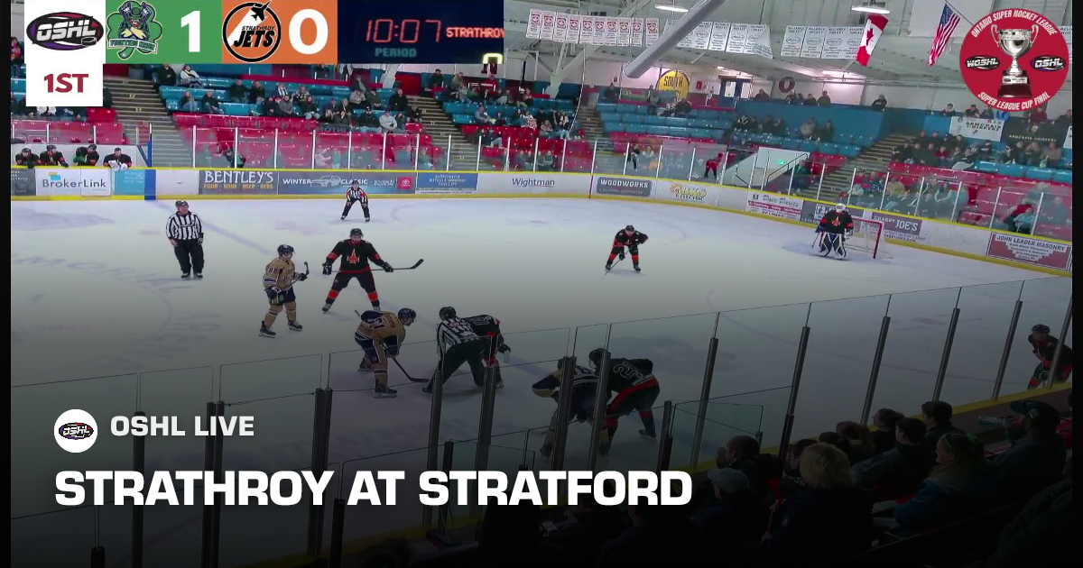 Strathroy at Stratford (OSHL Live) | Sporfie
