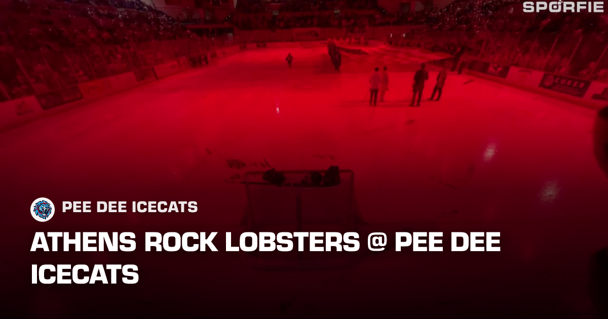Athens Rock Lobsters @ Pee Dee IceCats (Pee Dee IceCats) | FPHL