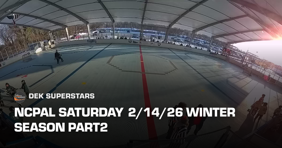 NCPAL Saturday 2/14/26 Winter Season Part2 (DEK Superstars) | Sporfie